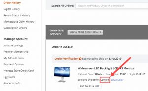 How to return a Marketplace item - Newegg Knowledge Base