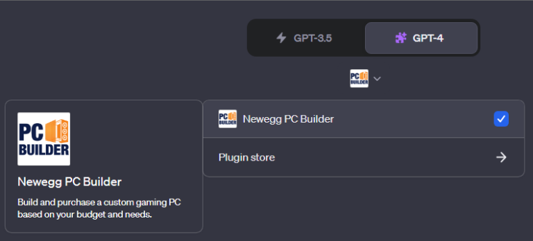 Newegg PC Builder ChatGPT Plugin - Newegg Knowledge Base